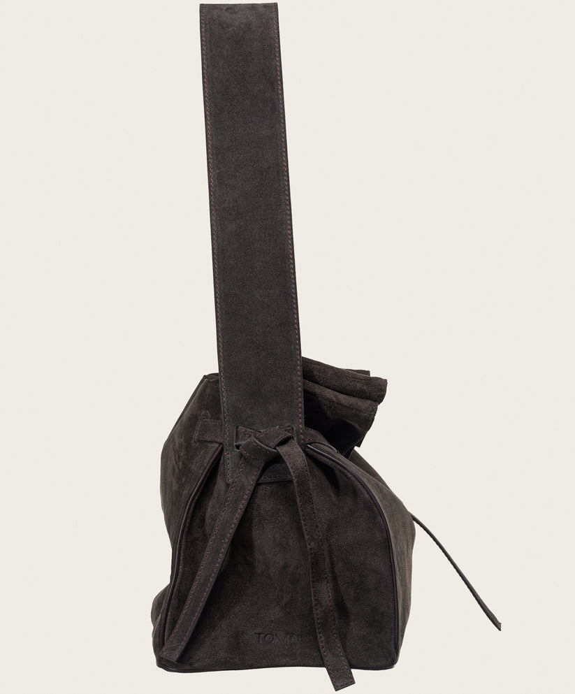 FLIPE - premium suede leather bag for work, travel, sports and everyday ...