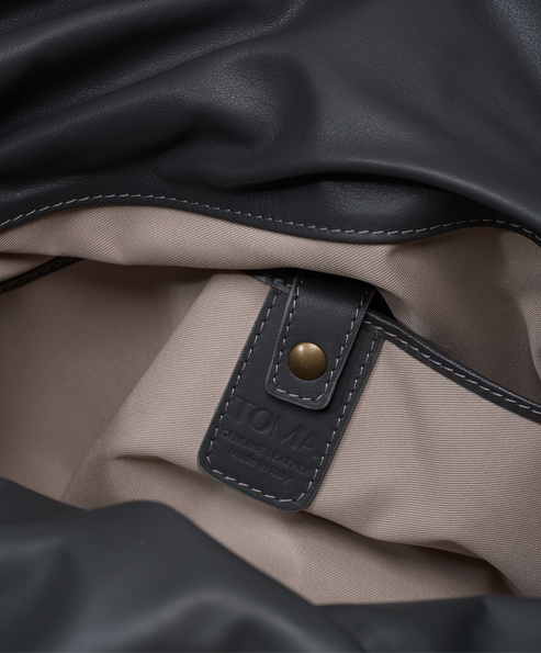 FLIPE - premium suede leather bag for work, travel, sports and everyday ...